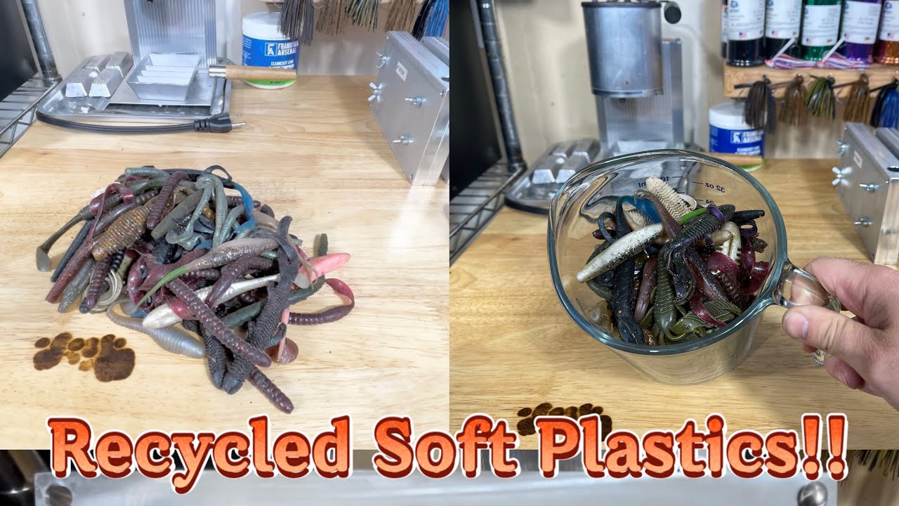 HOW TO RECYCLE YOUR OLD LURES!! | 6” BT Stick Mold - YouTube