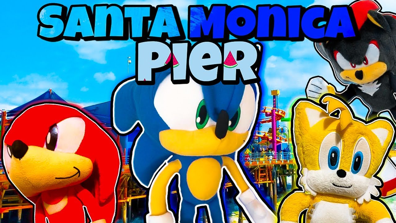 Sonic And Friends At Santa Monica! - Sonic Vlogs - YouTube