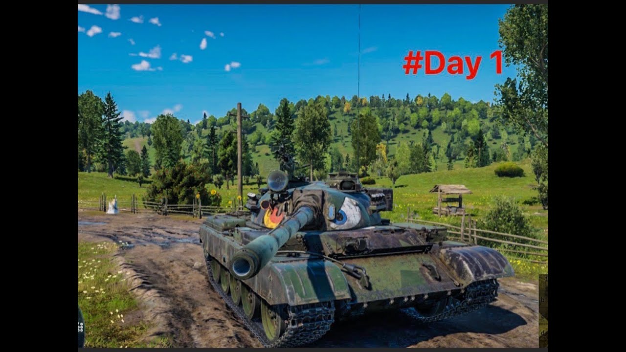 Day #1 #warthunder ( SweDen ) T-55 Tank & Ikv-105 Light Tank I LOVE ...