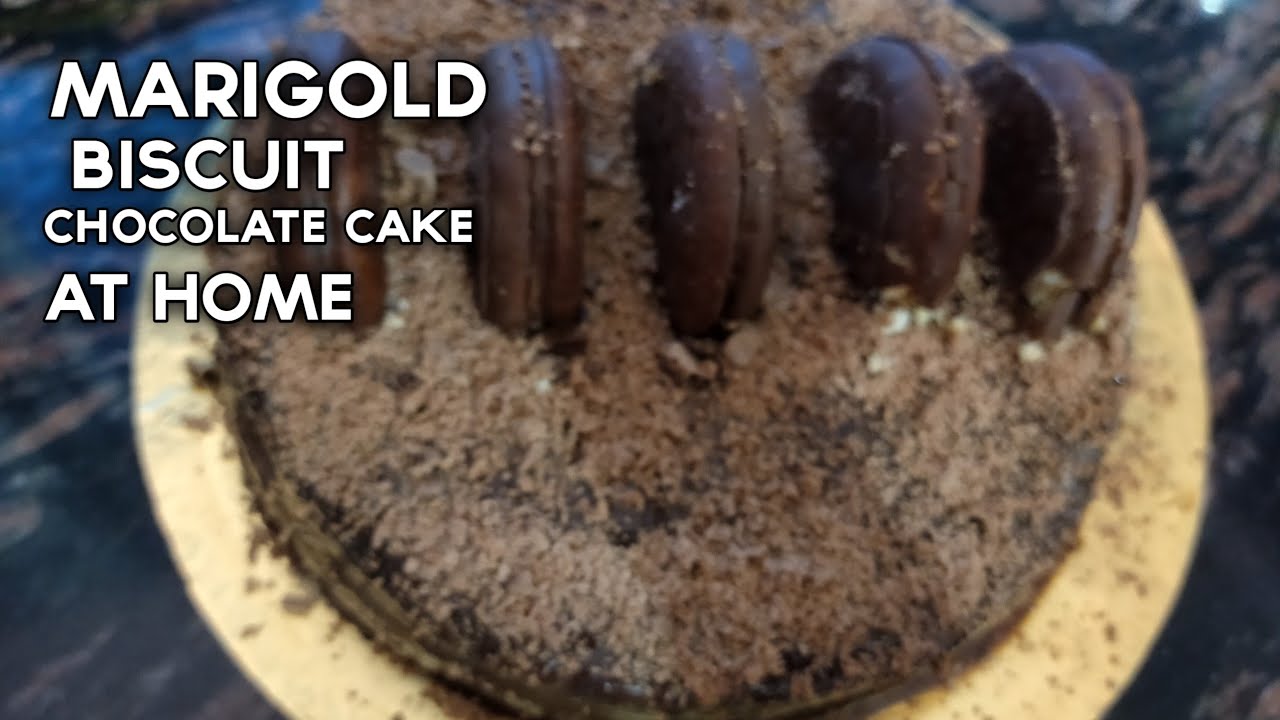 Aise banaye Marigold biscuit se Chocolate cake | Very easy recipe - YouTube