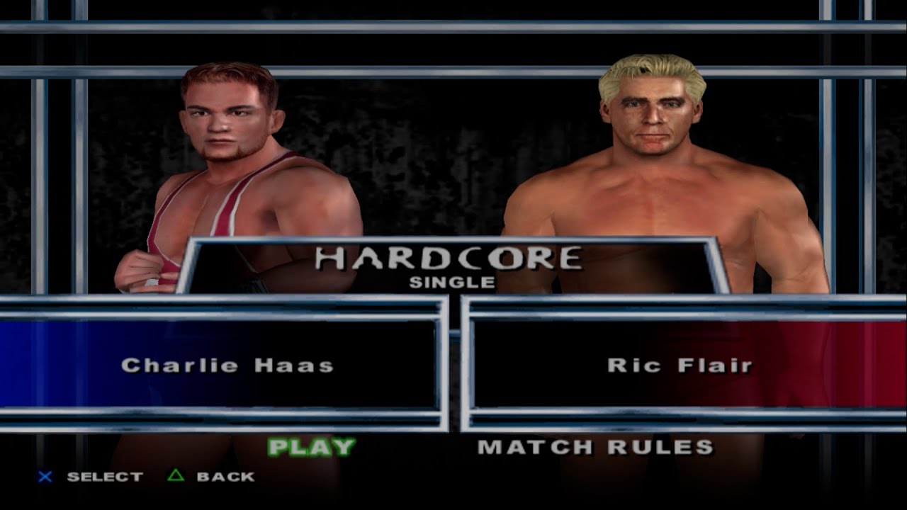 WWE SmackDown! Here Comes the Pain - Charlie Haas VS Ric Flair - YouTube