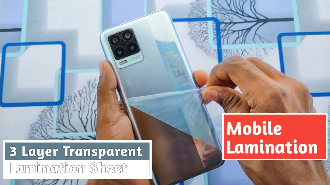 Best Mobile Lamination Process - Realme 8 Mobile | How to Apply ...