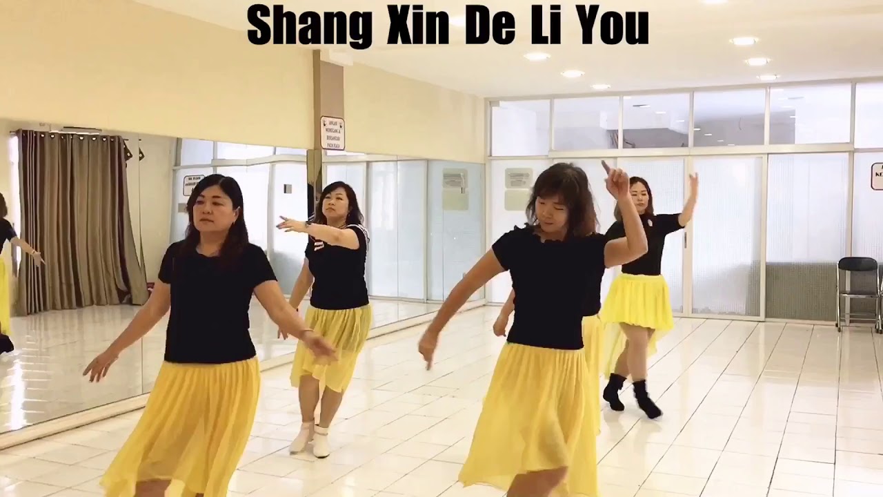 SHANG XIN DE LI YOU Line dance - YouTube