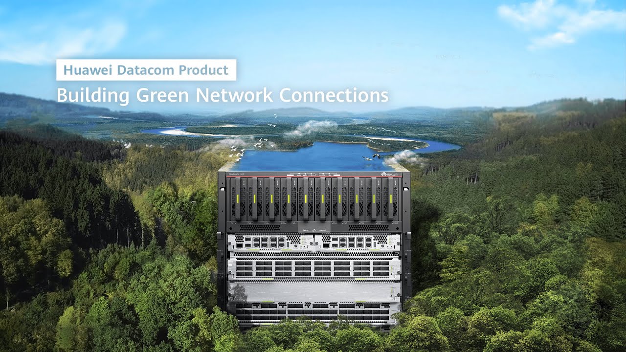 Huawei Data Communication Green Infrastructure - YouTube
