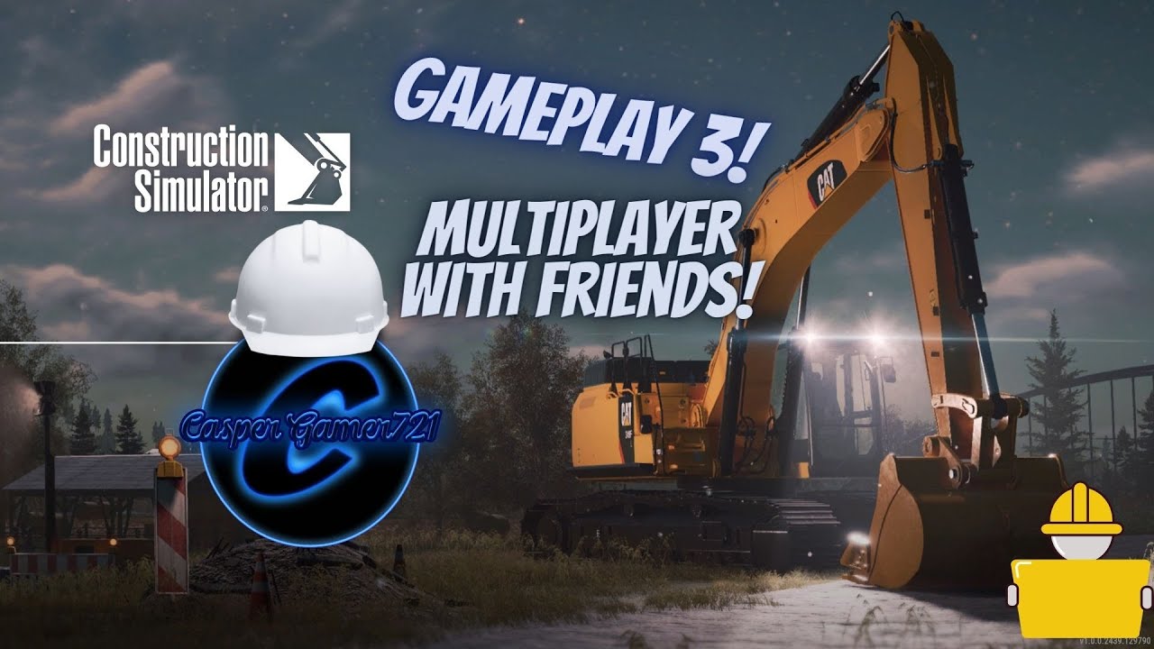 construction simulator 2022, building, simulation. multiplayer with friends gameplay 3. on steam ...