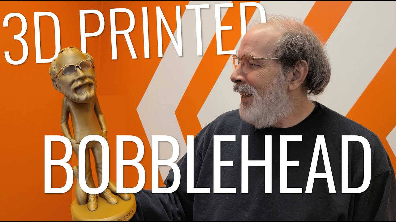 MakerGear Custom 3D Printed Bobblehead - YouTube