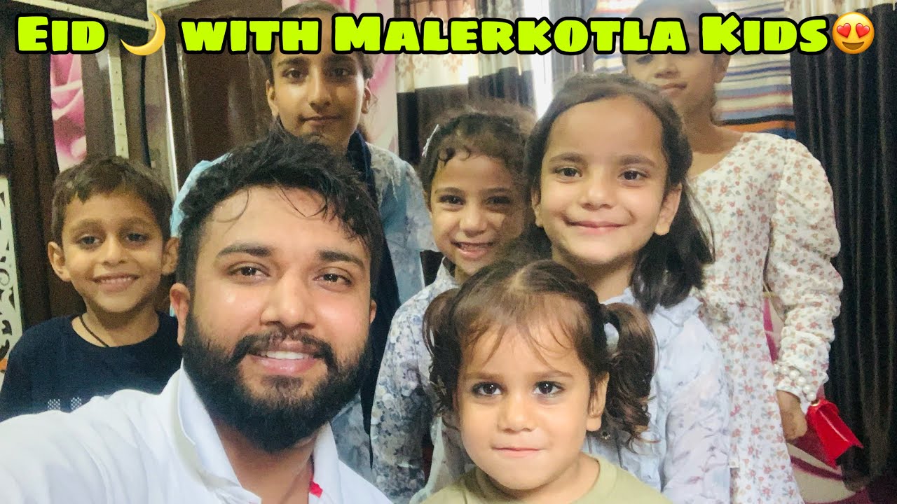 Special Eid🌙with Malerkotla Kids | MANDY UPPAL VLOGS | - YouTube