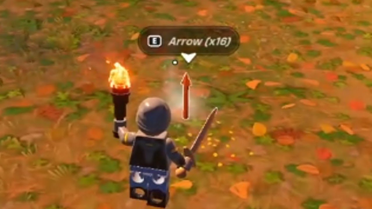 How to Make Arrows in LEGO Fortnite - YouTube