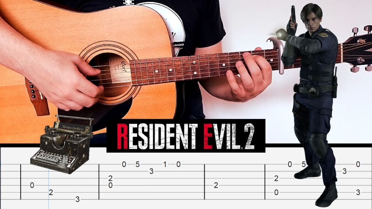 Secure Place (TABS+PDF) | Resident Evil 2 Save Room Theme | Masami Ueda ...