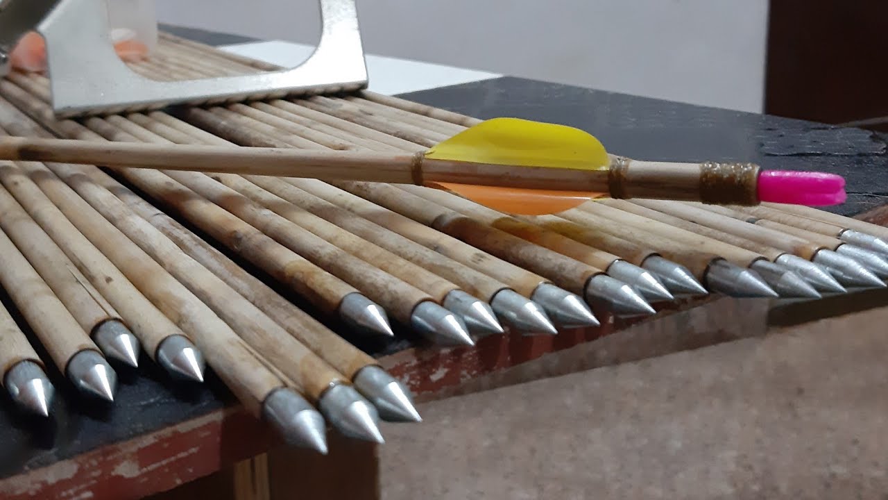 How To Make Arrows Bamboo Arrows YouTube How To Make Arrows Bamboo Arrows YouTube