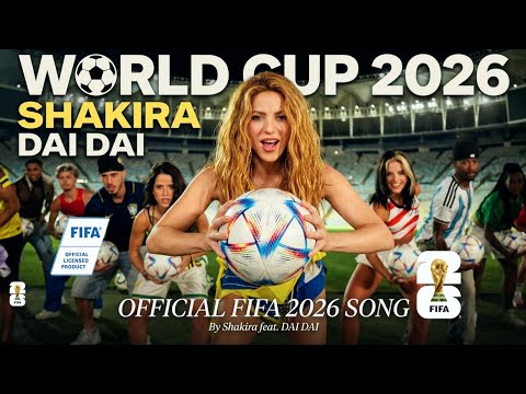 Shakira ,FIFA World Cup 2026 - Dai Dai (Music Video ) 