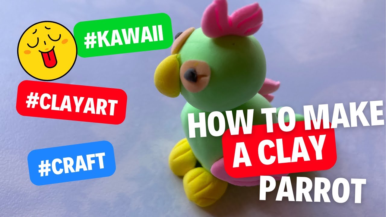 Clay charms tutorial for beginners / Modelling clay craft ideas / how ...