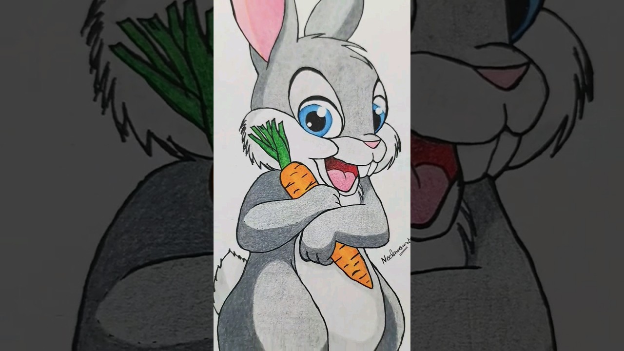 funny bunny drawing. #artcreators #drawing #sketch #art #artlover # ...