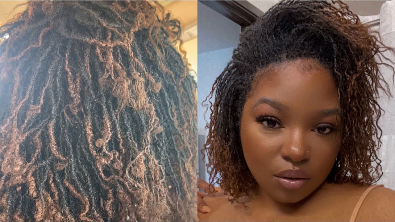 16 Month Sisterlock Update/Retie! Swelling Straight Ends Bunching ...