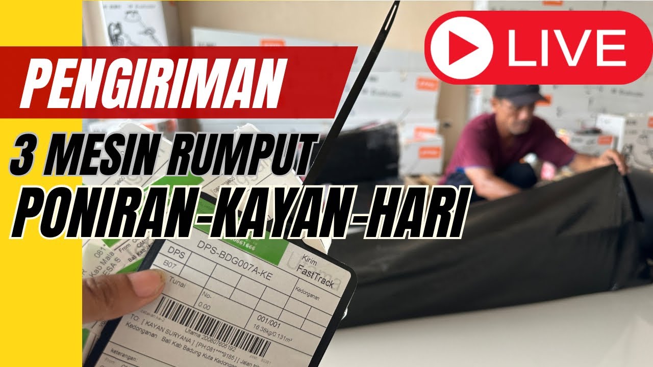 Pengiriman Mesin Modifikasi Untuk Poniran-Kayan-Hari - YouTube