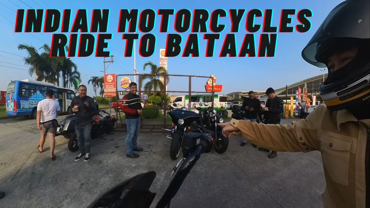 Indian Motorcycles Owners Ride to Bataan - YouTube