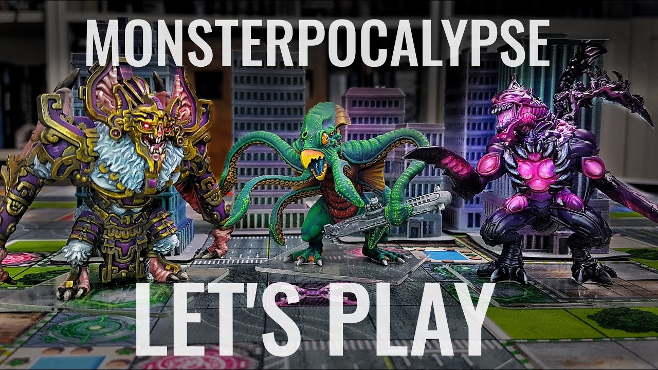 Monsterpocalypse - Let's Play Painted deutsch - YouTube