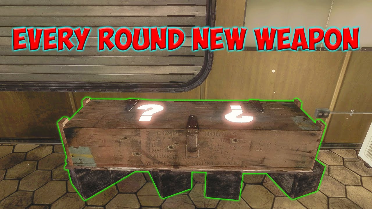 FIVE | Every Round New Weapon | Call Of Duty Black Ops Zombies - YouTube