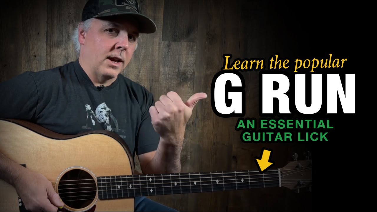 The Classic "G Run" – An Essential Guitar Lick! - YouTube