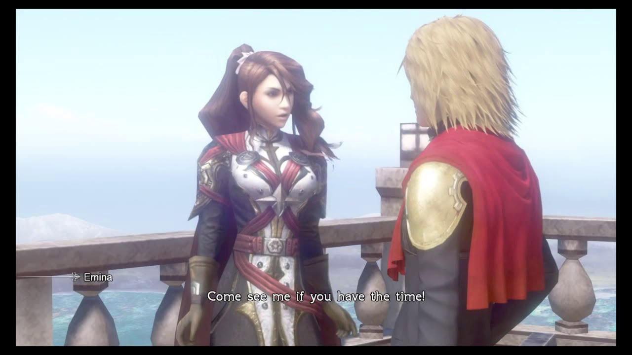 FF Type-0 HD: Meeting Emina Hanaharu - YouTube