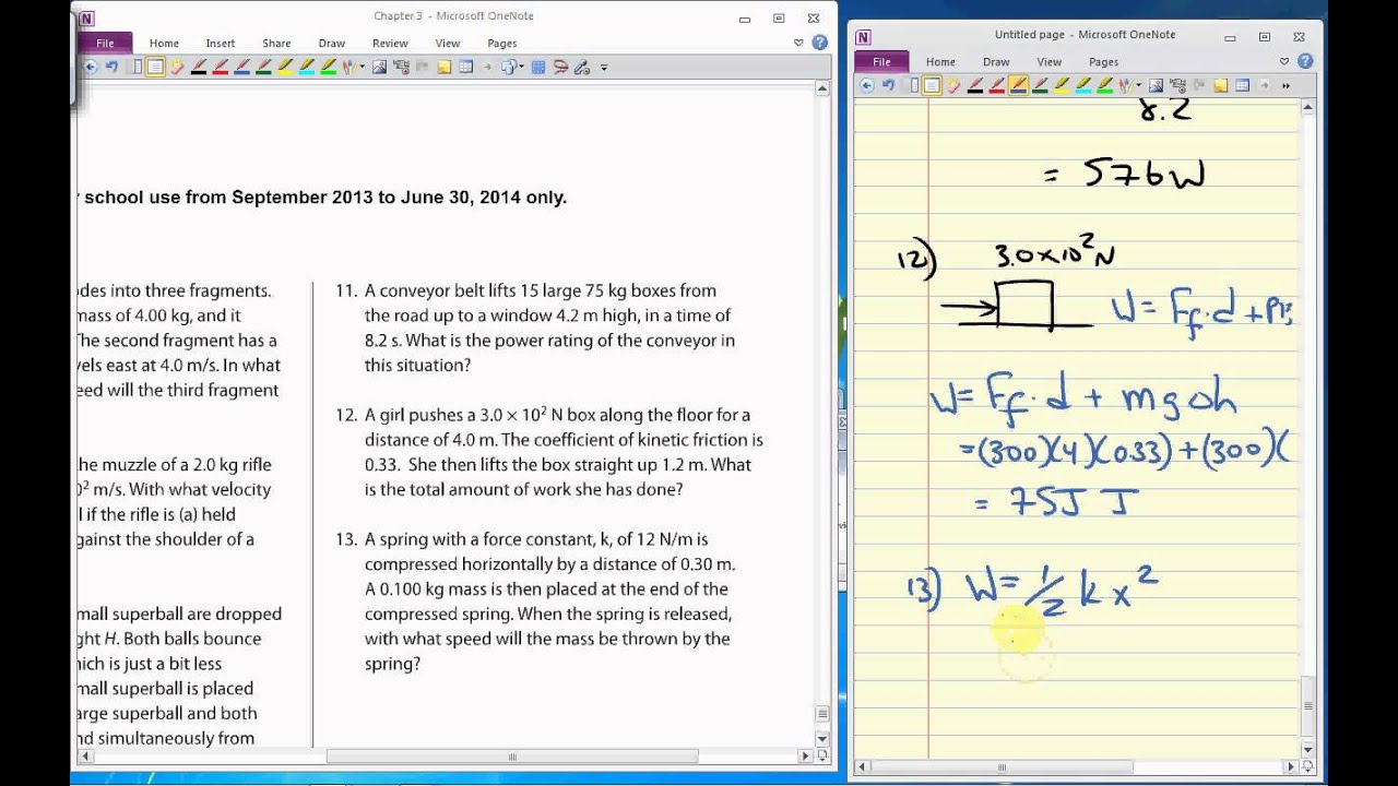 Chapter 3 Extra Practice 11 13 - YouTube