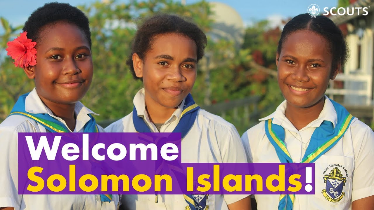 The Solomon Islands join the World Scout Movement - YouTube