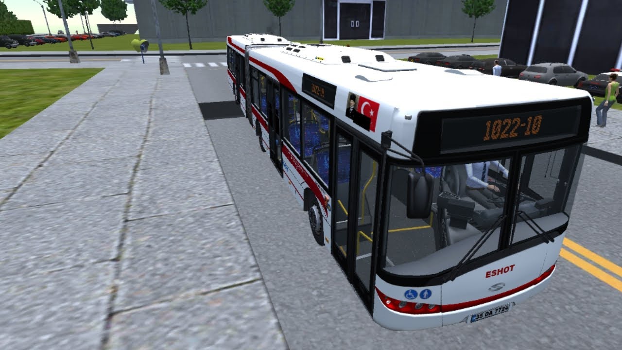 Proton Bus Simulator | Solaris Urbino 18 1022 Hattı - YouTube