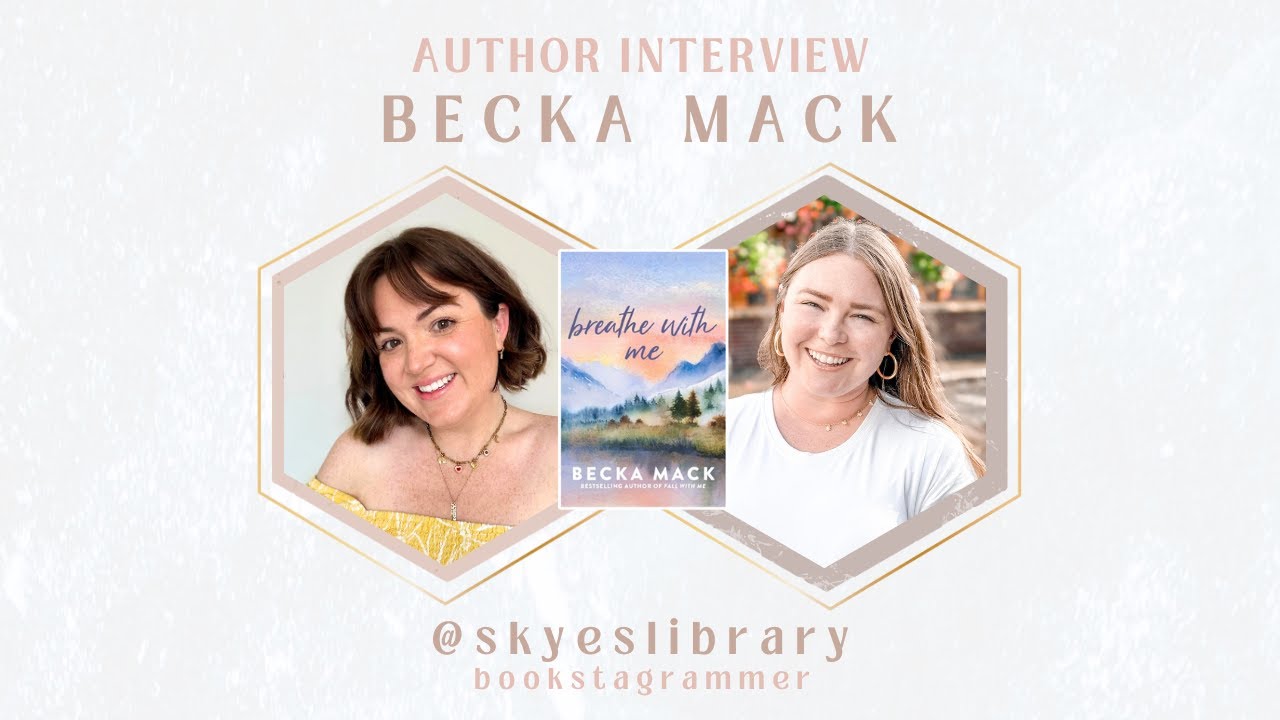 Becka Mack author interview (Breath With Me, Playing for Keeps) - YouTube