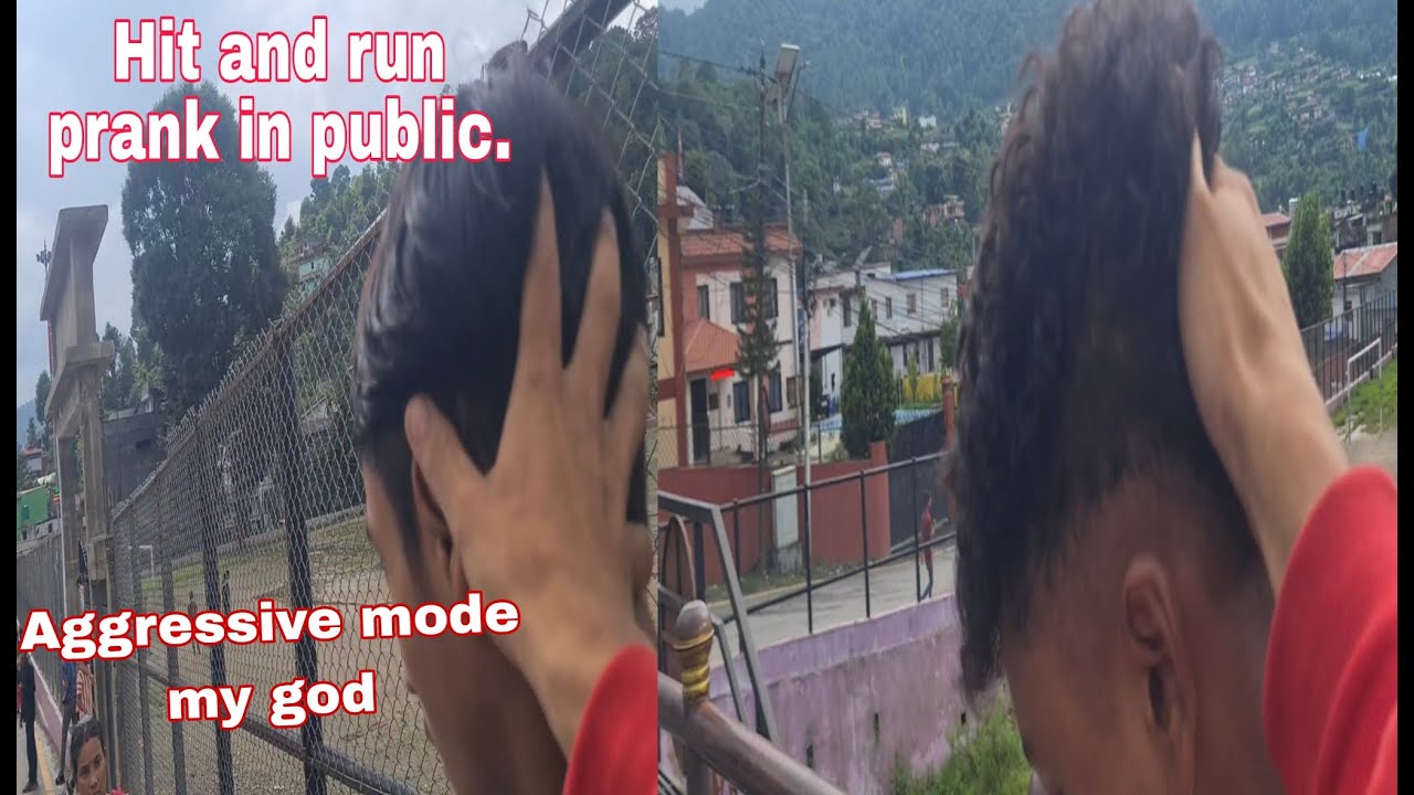 Hit and run prank in public 😄 || one man army.. - YouTube