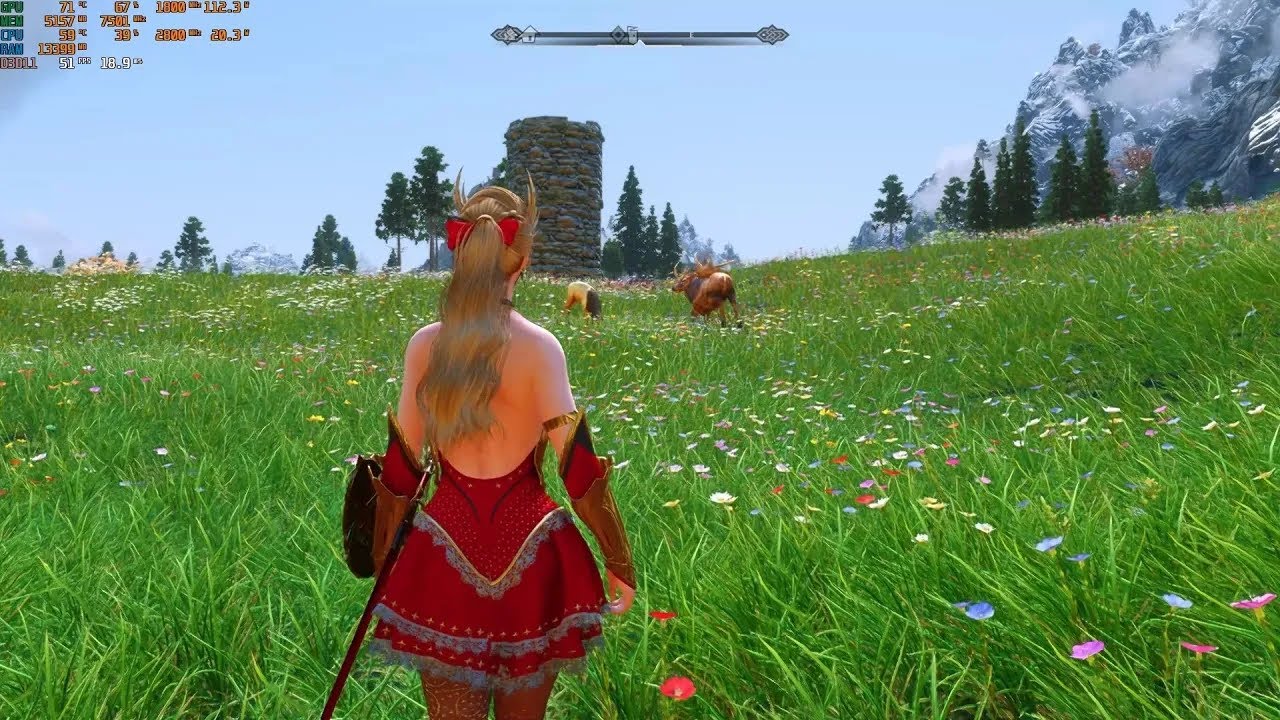 Skyrim SE ultra modded - 2025 build long gameplay and performances ...