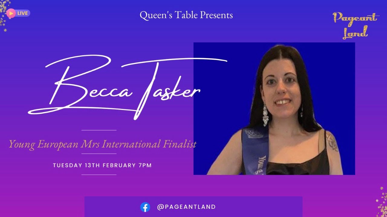 Becca Tasker - YEMI mrs finalist - YouTube