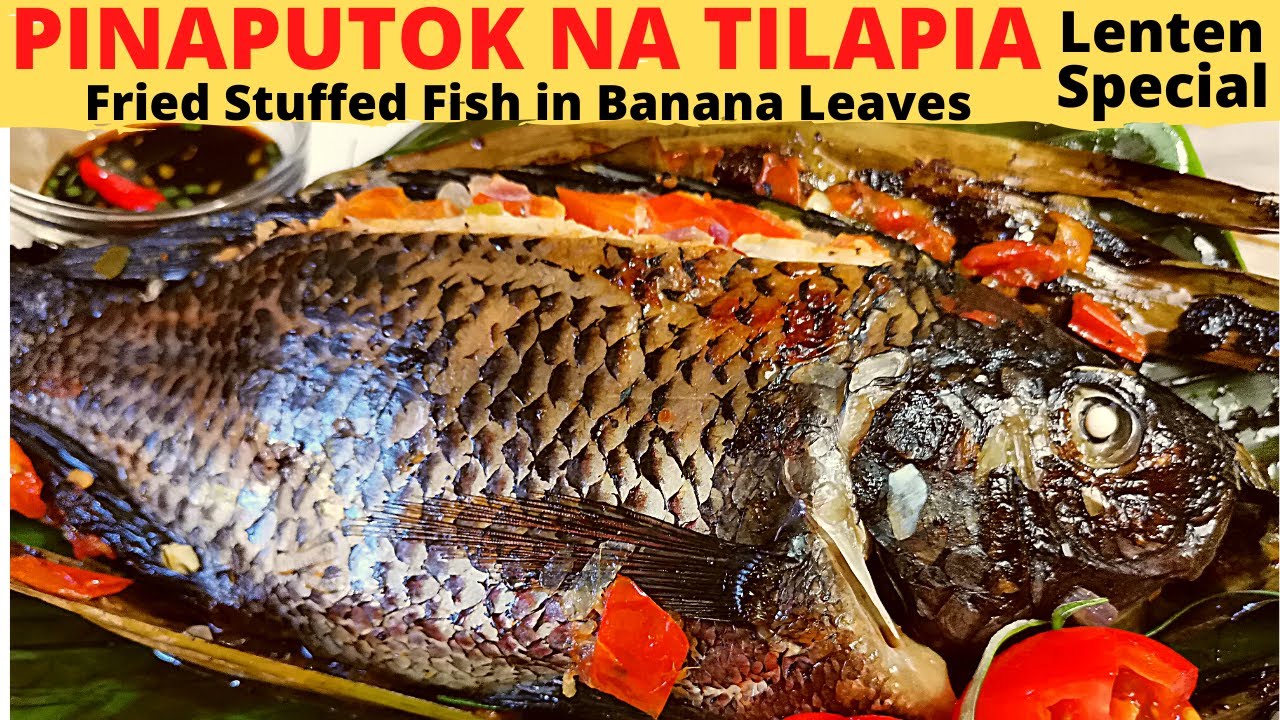PINAPUTOK NA TILAPIA | EASY Fish Recipe | Pinaputok Na Isda | STUFFED ...