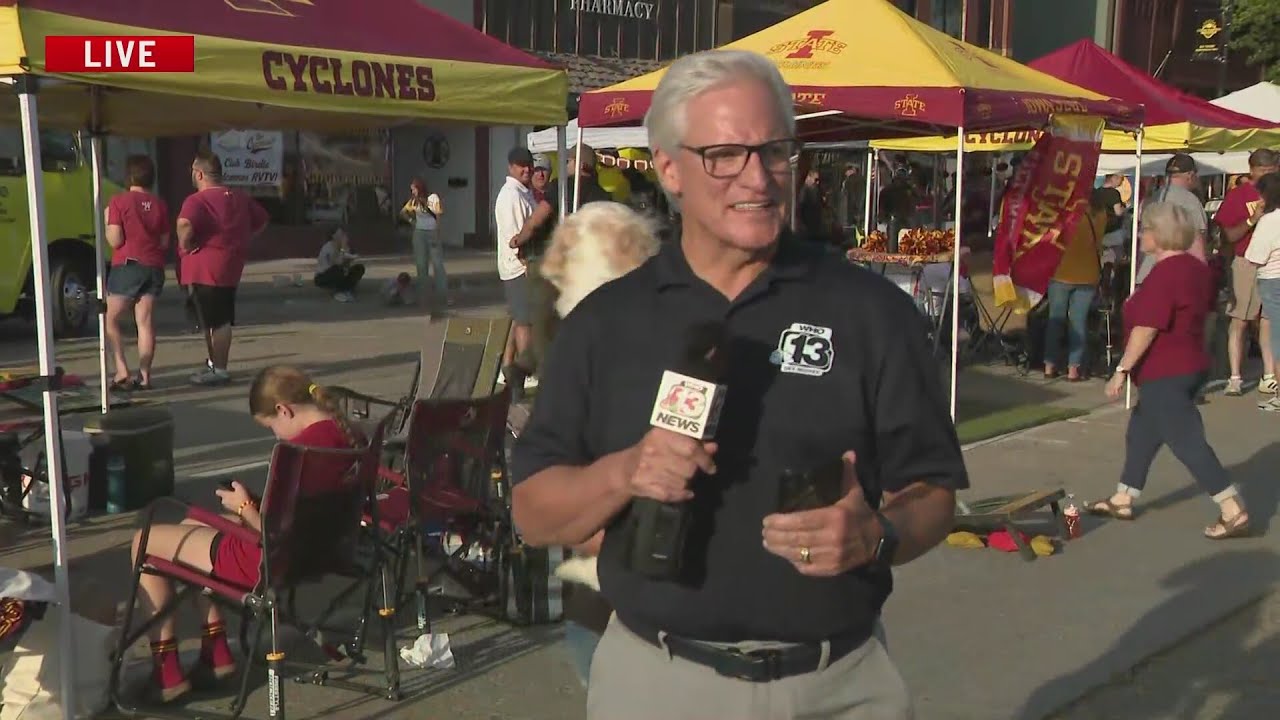 RVTV 2025: Ed Wilson at RVTV Coon Rapids with the weather - YouTube