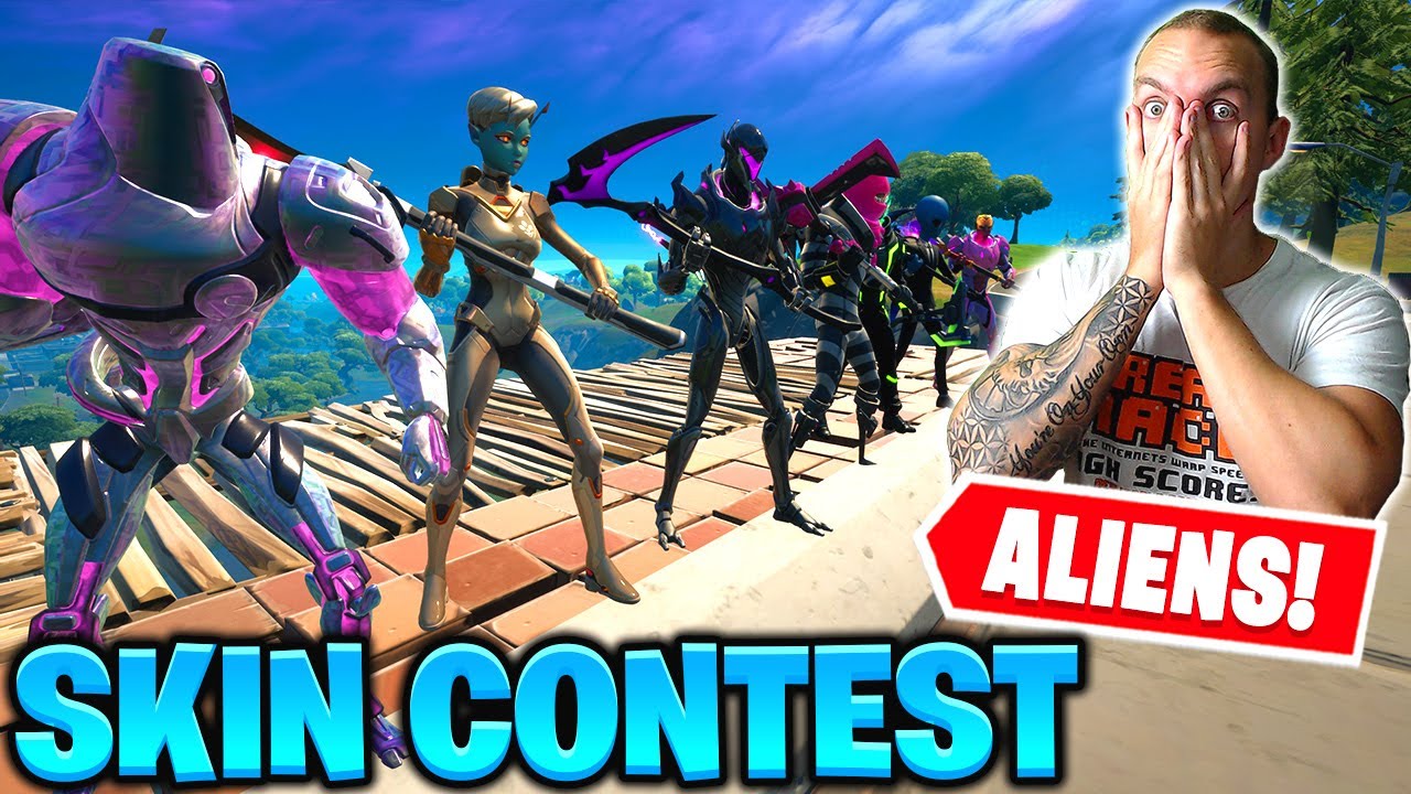 ALIEN SKIN CONTEST I FORTNITE - YouTube