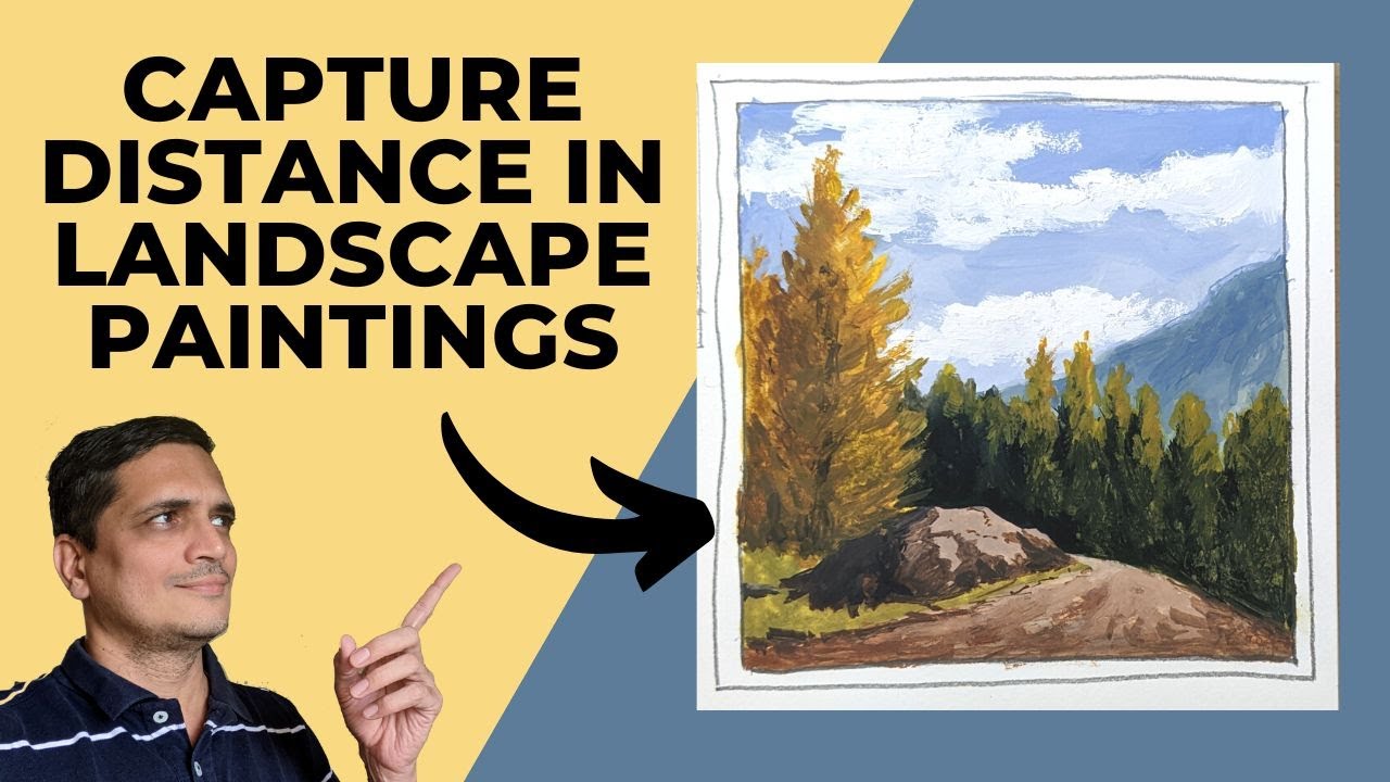 Do This One thing To Capture Distance In Landscapes paintings! - YouTube