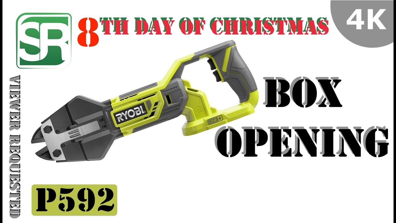 Ryobi 18-Volt ONE+ Lithium-Ion Cordless Bolt Cutters P592 - BOX OPENING ...