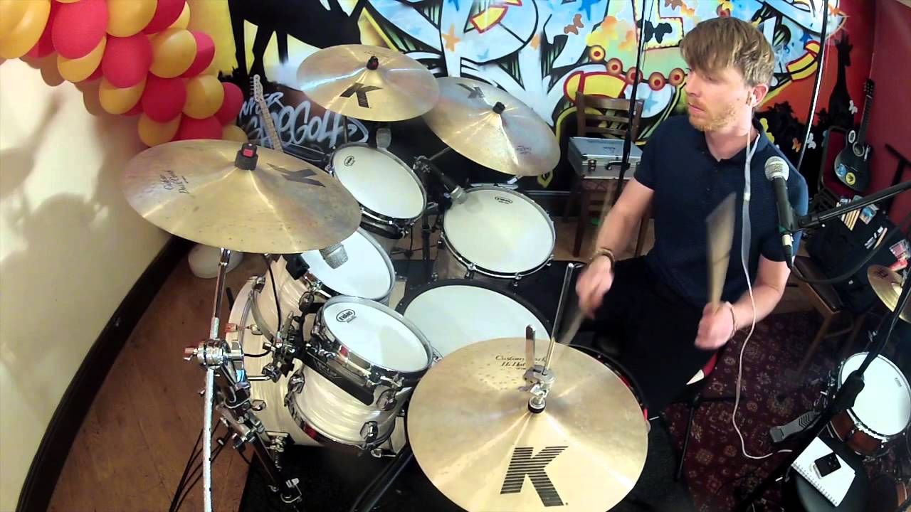 Muscle Museum by Muse - Groove Drum Cover by Billy Baker - Drum Kit ...
