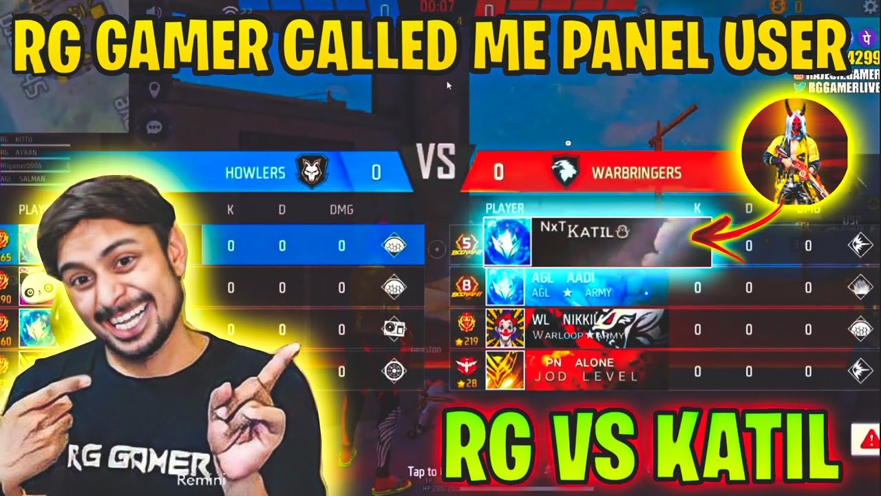 RG GAMER ANGRY ON HIS TEAMMATES 🤬- para SAMSUNG A3,A5,A6,A7,J2,J5,J7,S5 ...