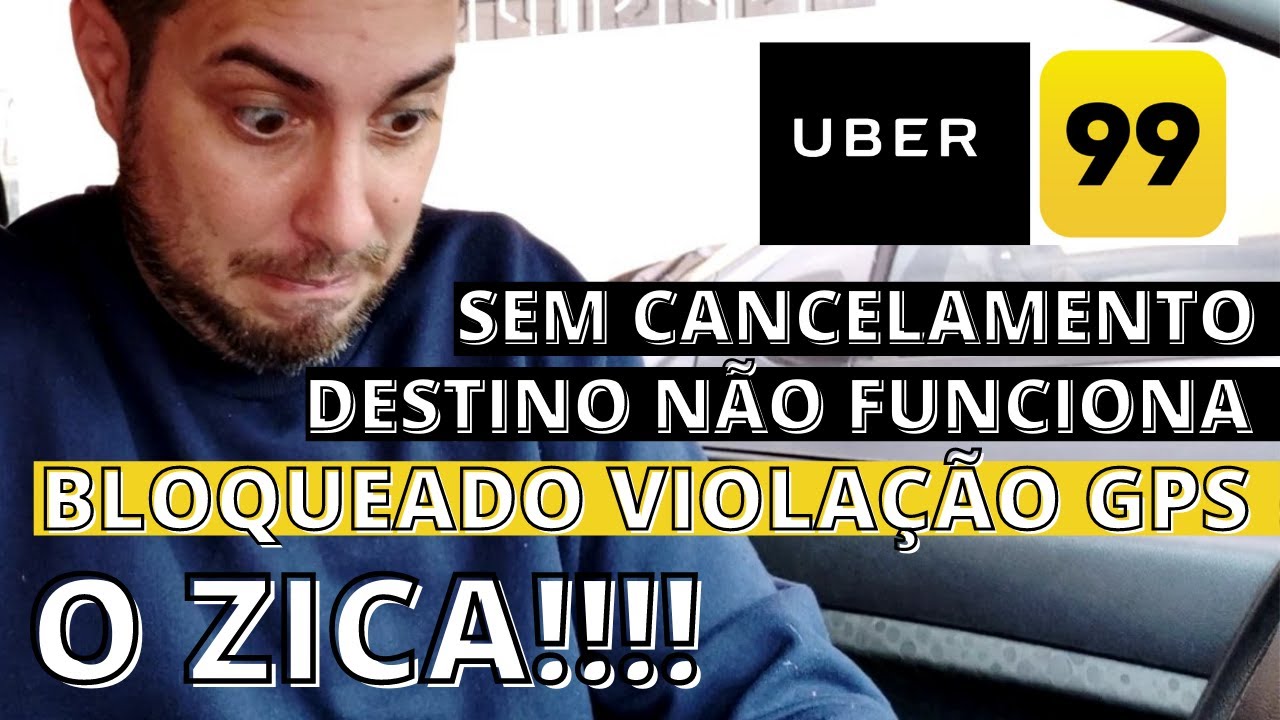 😡 Uber e 99 Pop com PROBLEMAS: BUGOU GERAL! - YouTube
