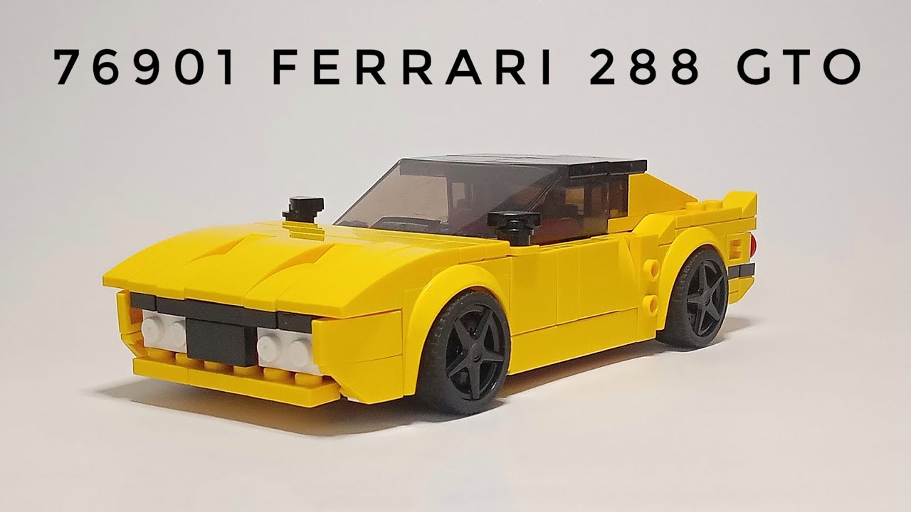 76901 alternative model Ferrari 288 GTO from lego | Юбилейное видео на ...