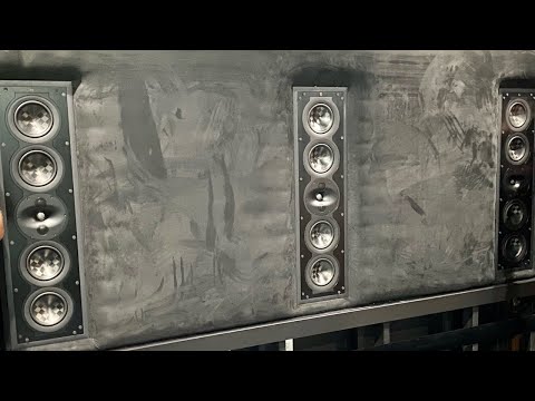 Baffle Wall for your Home Theater - YouTube