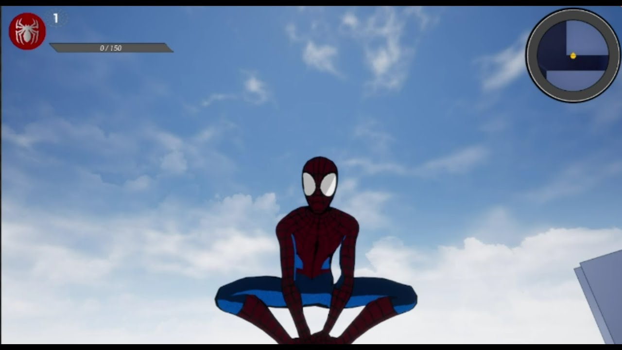 Spider-man UE4 Web Swing Animation - YouTube