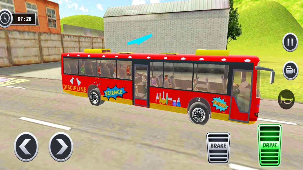 Kids School Bus - 6 Coach Driver Game 2023 | Kids Games | School Bus ...