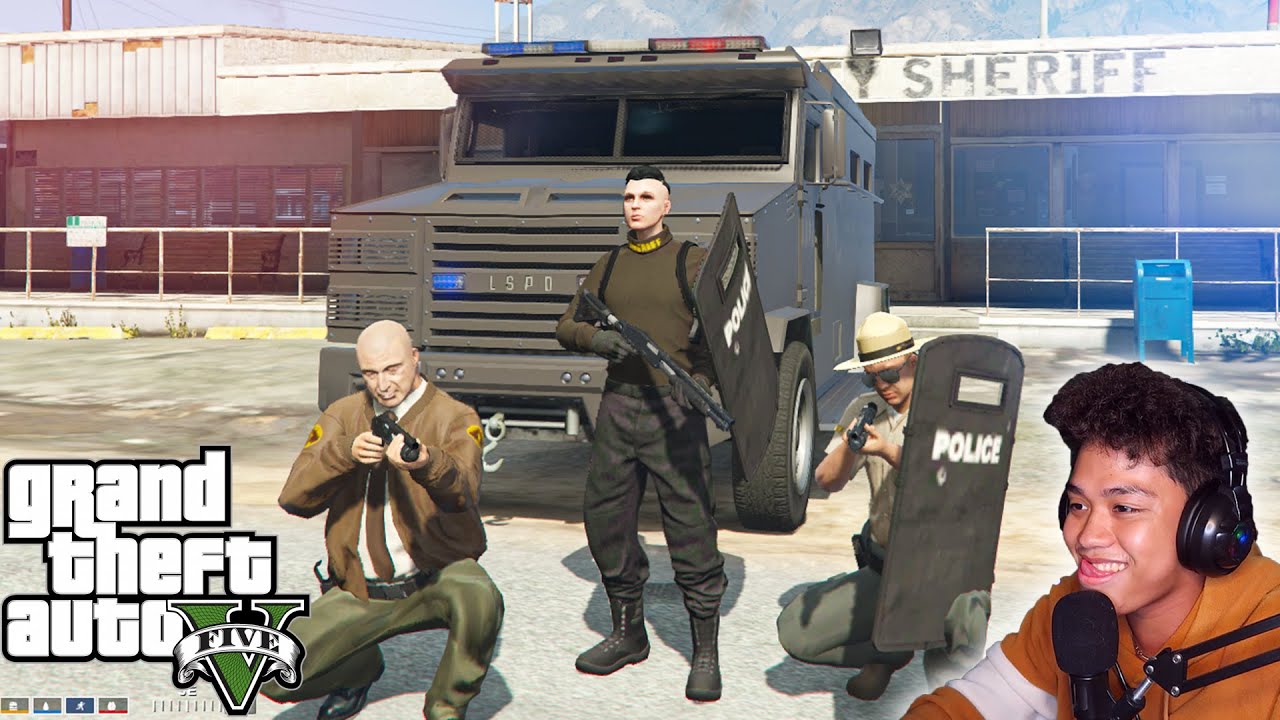 POLICE SWAT TEAM sa GTA 5!! | Billionaire City RP - YouTube