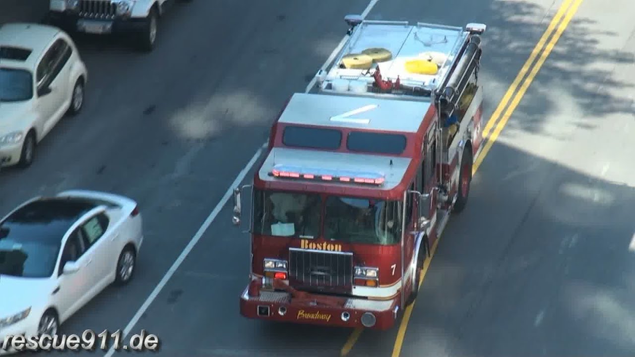 Engine 7 Boston Fire Department - YouTube