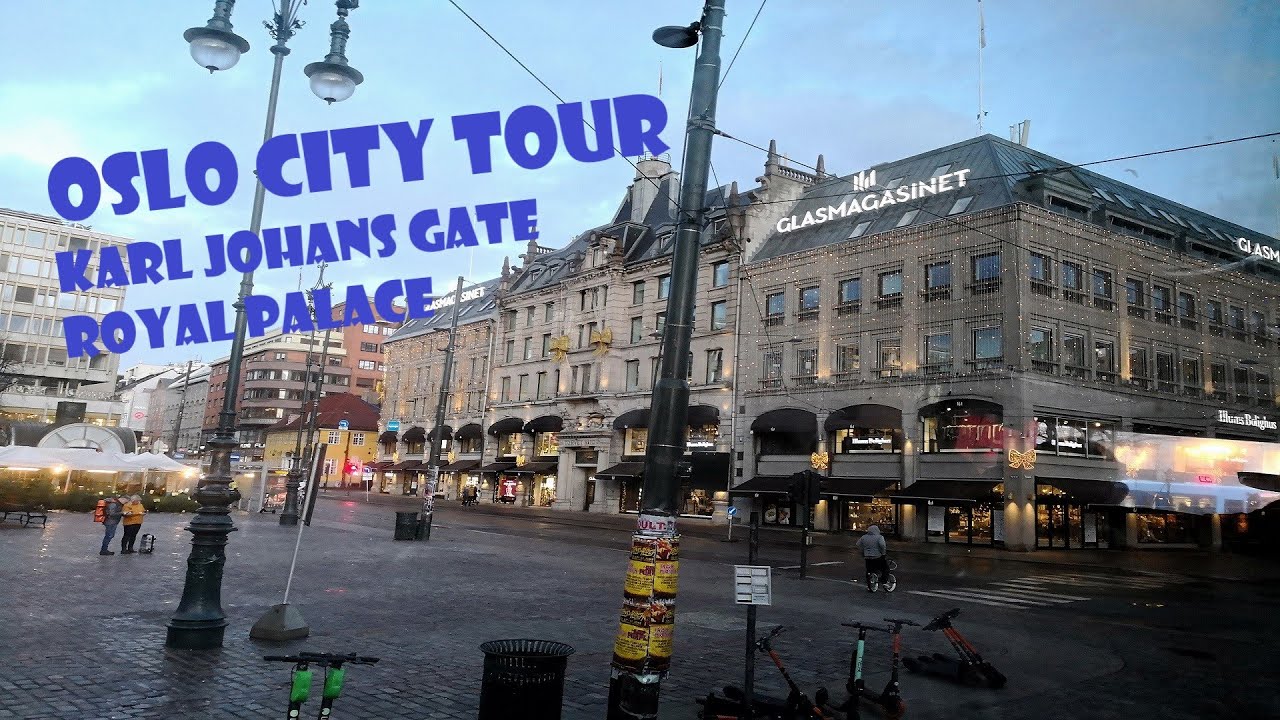 NORWAY | OSLO | KARL JOHANS | City Tour | Travel Vlogs Scandinavia ...