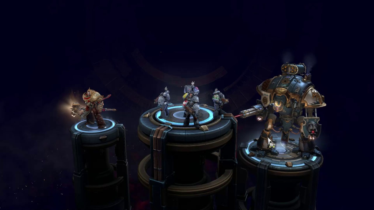 Dow3 - open beta training game more SM mirror matches! - YouTube