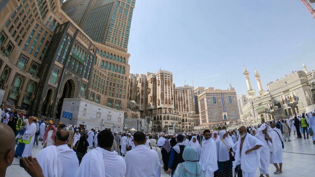 JUMMAH First Azan inside Masjid Al Haram - YouTube