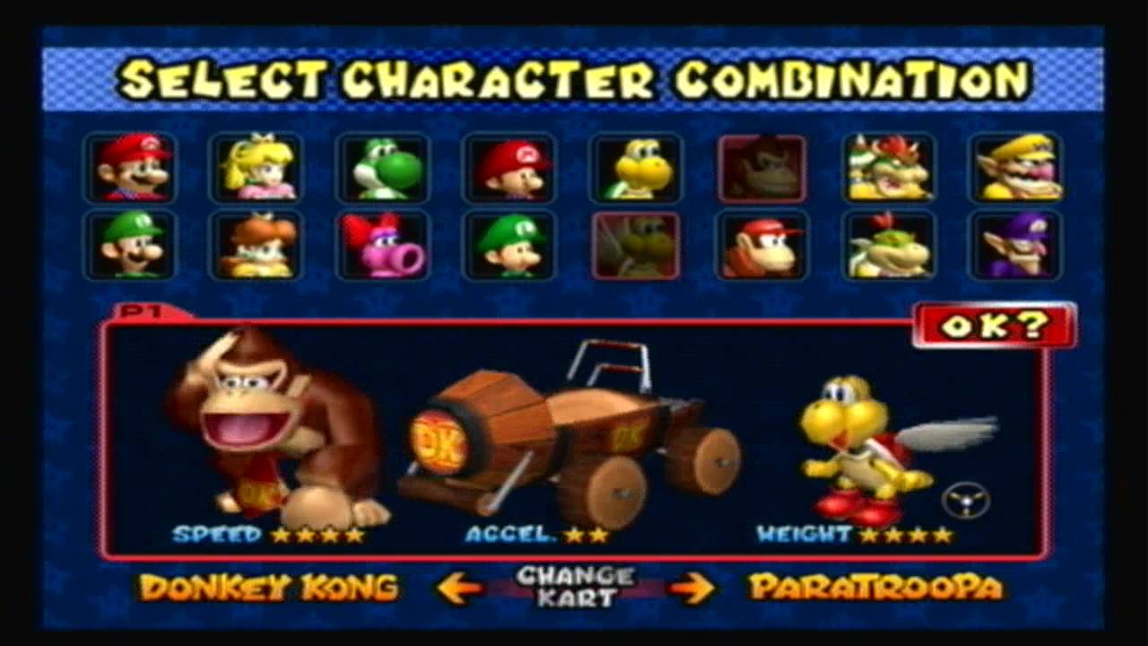 Mario Kart Double Dash Time Trial Peach Beach - YouTube