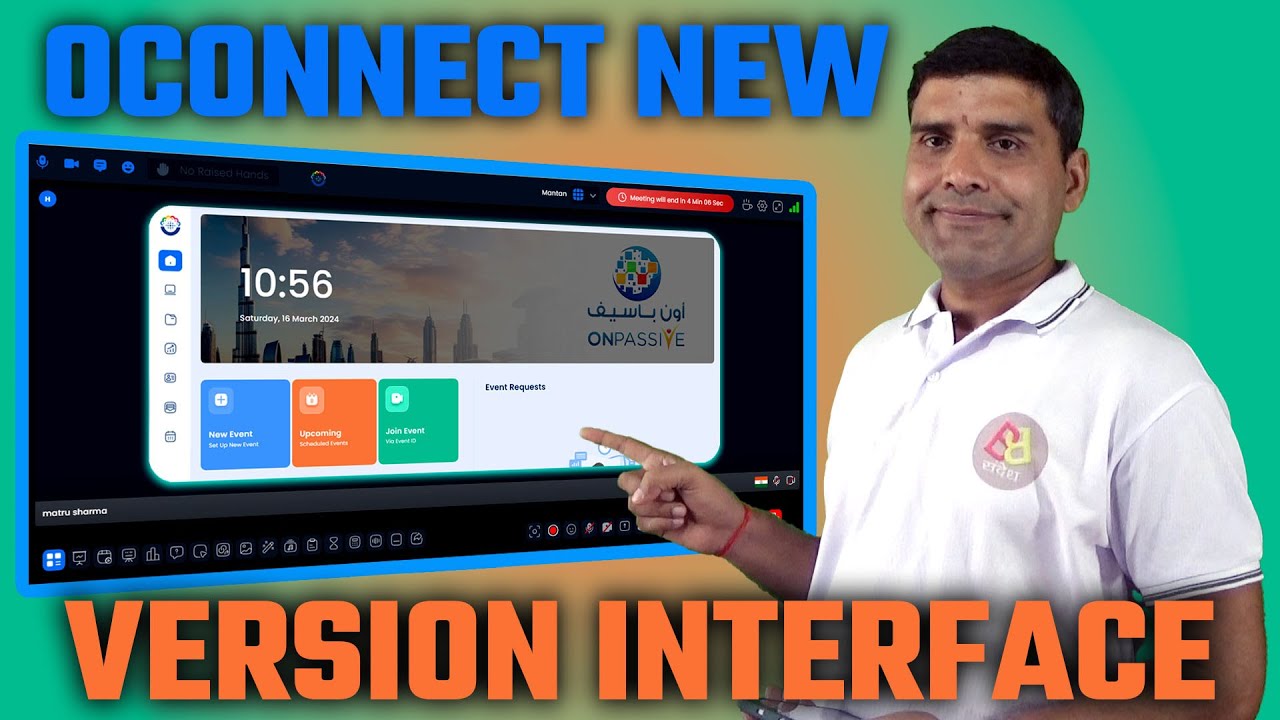 #ONPASSIVE OCONNECT NEW VERSION INTERFACE ! CREATE OCONNECT WEBINAR ...